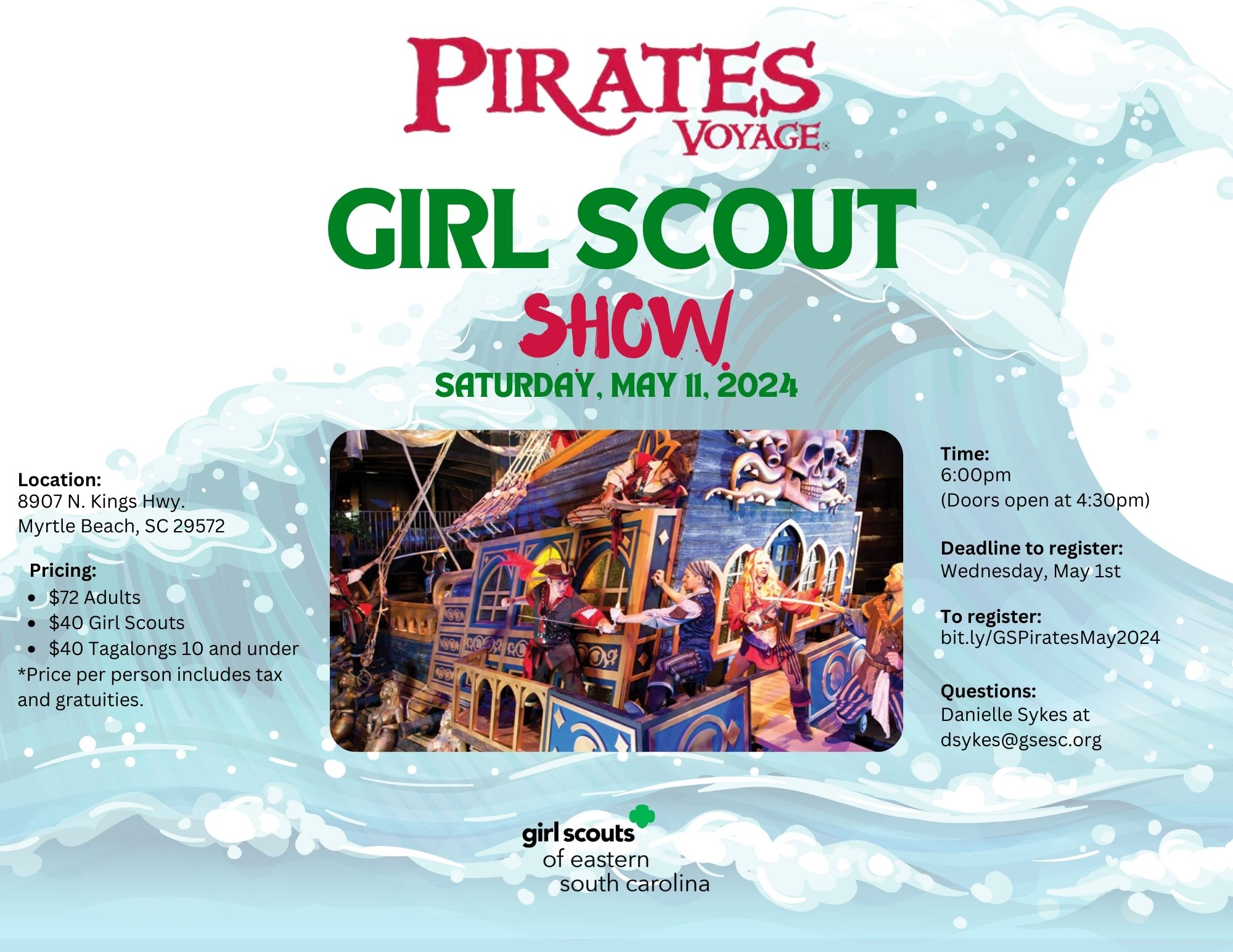 Pirates Voyage Girl Scout Show