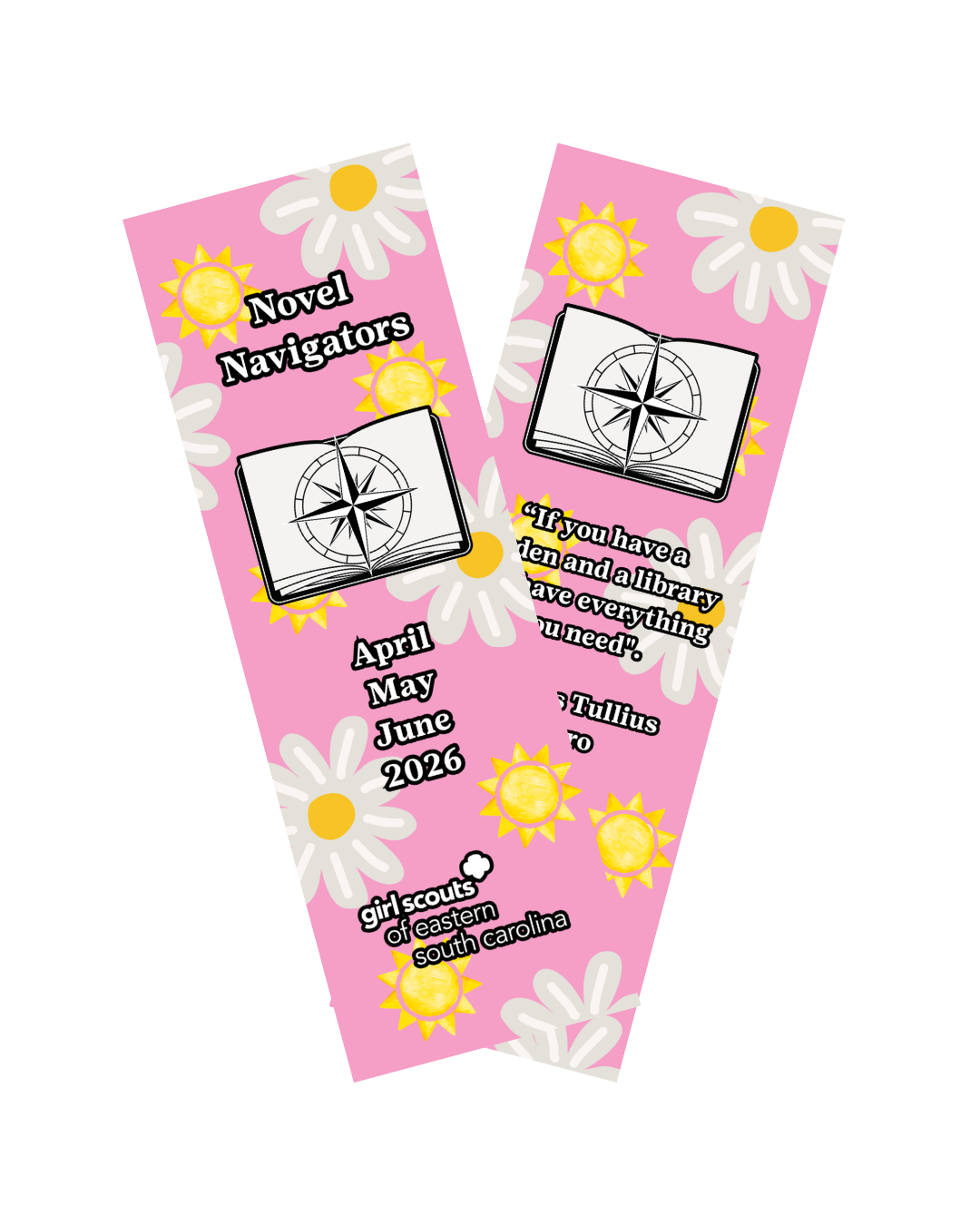 Novel Navigators Spring Bookmark 26